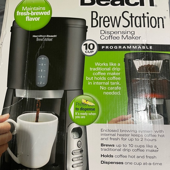 Kitchen | Hamilton Beach 4738 Brewstation Black 10cup Coffee Maker ...